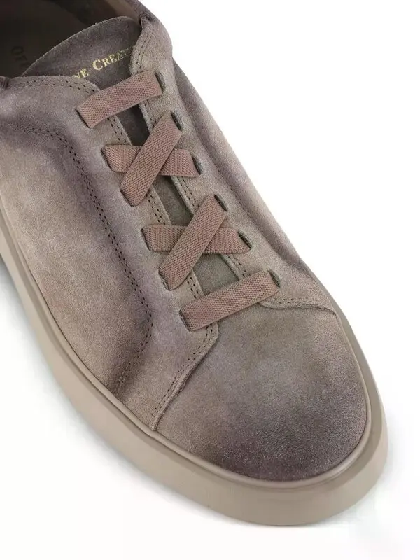 Officine Creative Logo-print Suede Sneakers