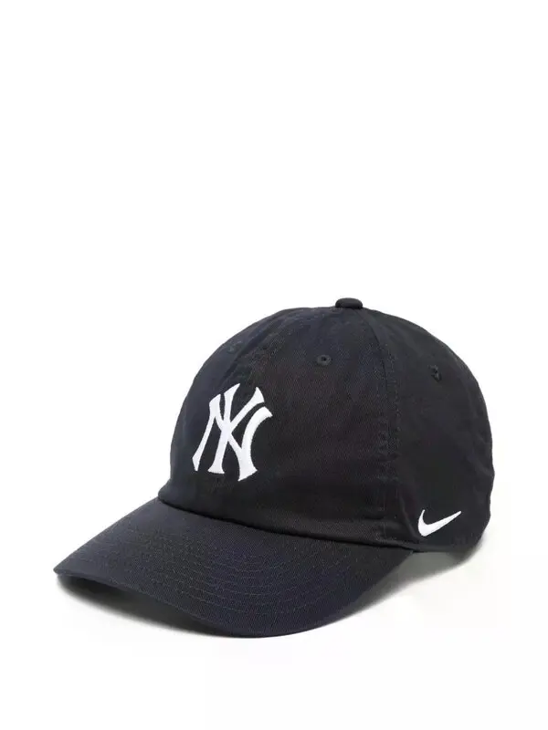 Nike X New York Yankees Logo-embroidered Baseball Cap - Blue