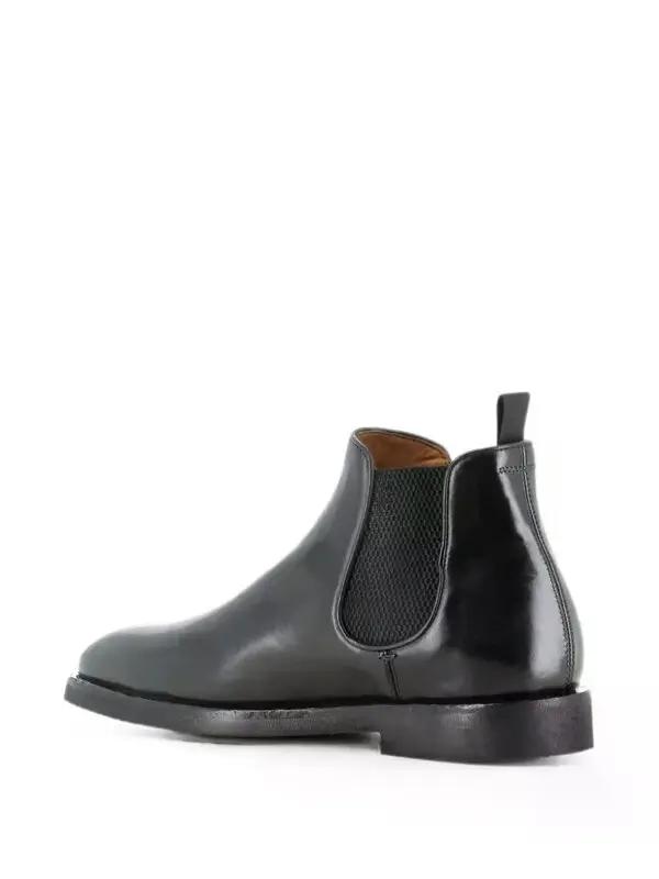Officine Creative Leather Chelsea Boots