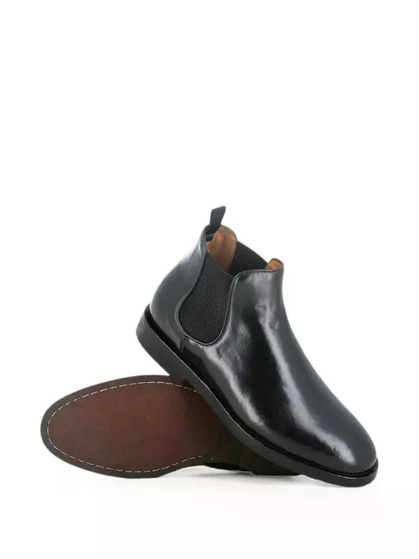 Officine Creative Leather Chelsea Boots