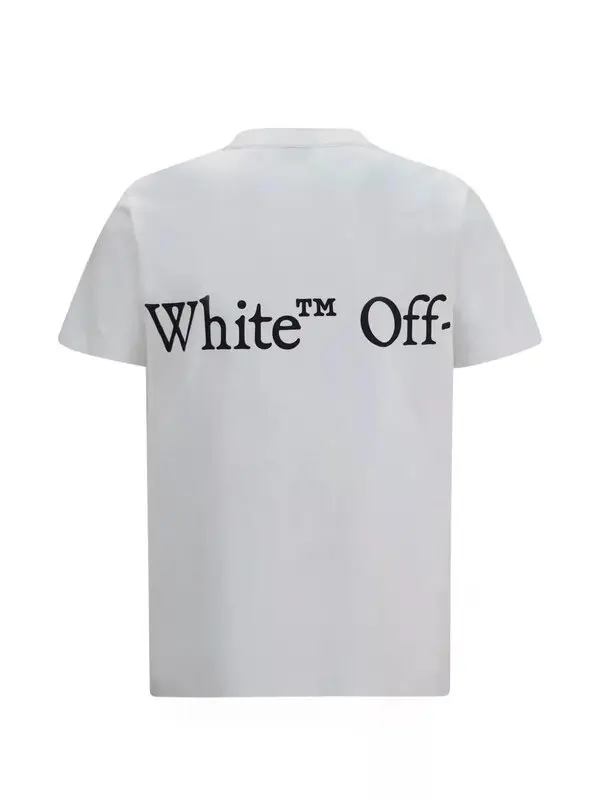 Off-White Bookish Scarf T-shirt - White