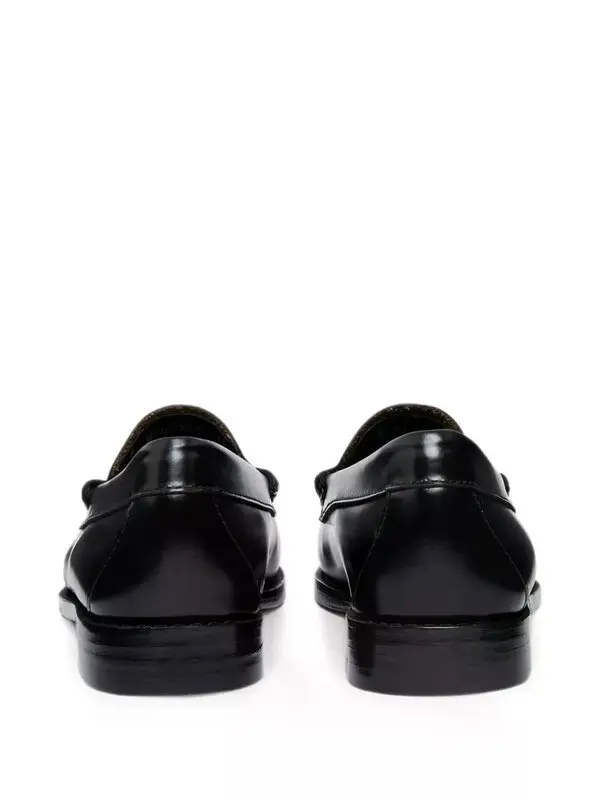 G.H.BASS Weejuns Penny Leather Weave Loafers