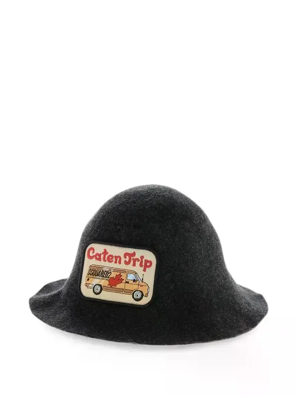 Dsquared2 Caten Trip Hat - Grey