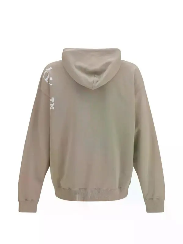 Off-White Vertical Bookish Skate Logo-print Drawstring Hoodie