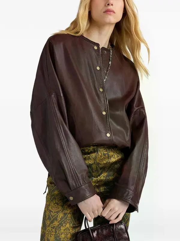 Momoni Kaldor Leather Jacket