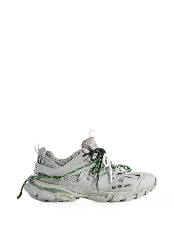 Balenciaga Track Trail Laces Panelled Low-top Sneakers - Grey