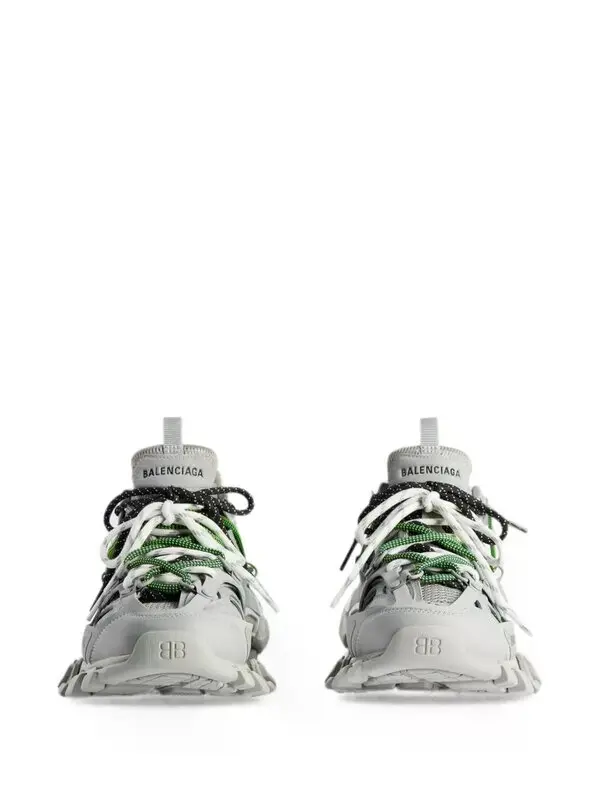 Balenciaga Track Trail Paneled Low-top Sneakers - Grey