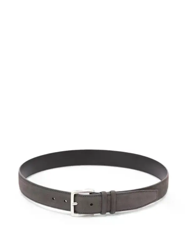 Orciani Nabucco Leather Belt - Grey