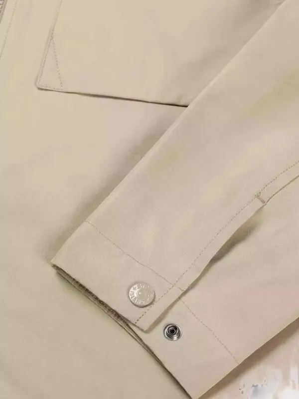 Stone Island Logo-patch Zip-up Jacket