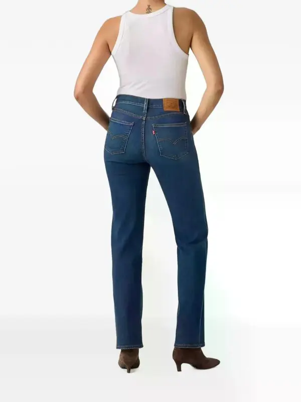 LEVI'S 723 Logo-patch Straight-leg Jeans