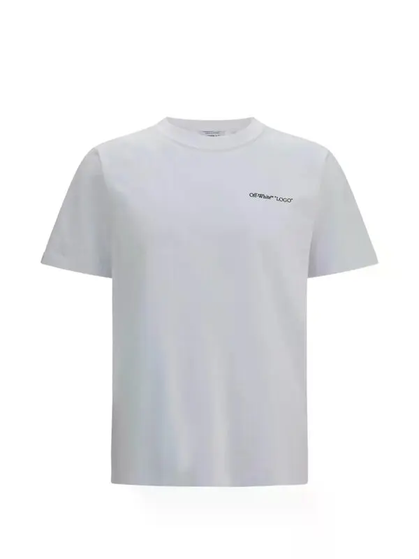 Off-White Logo Quote Short-sleeved T-shirt - White