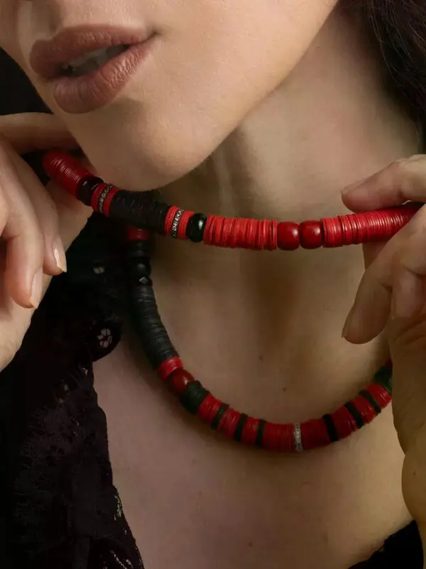 HIJAS DE PUKA Jaipur Beaded Necklace