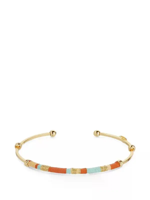 Gas Bijoux Zanzibar Thread-wrapped Bracelet - Orange