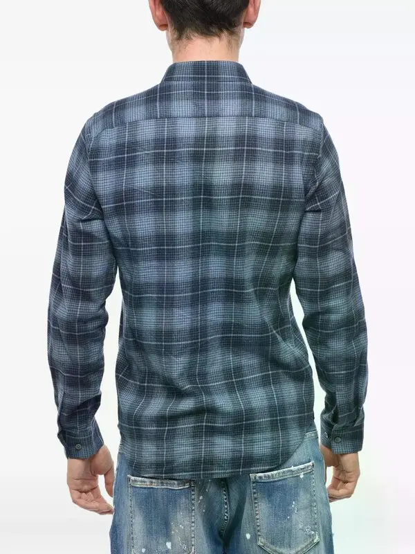 Theory Plaid-pattern Shirt