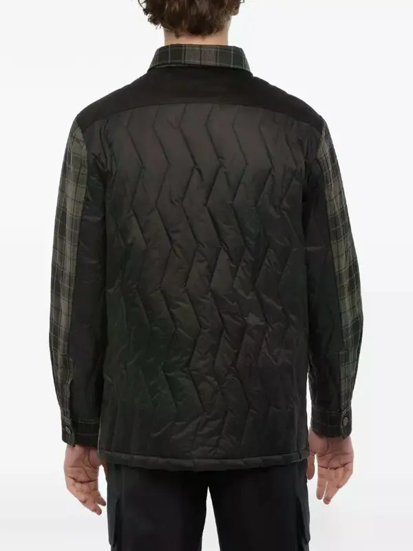 Neil Barrett Padded Checked Shirt Jacket