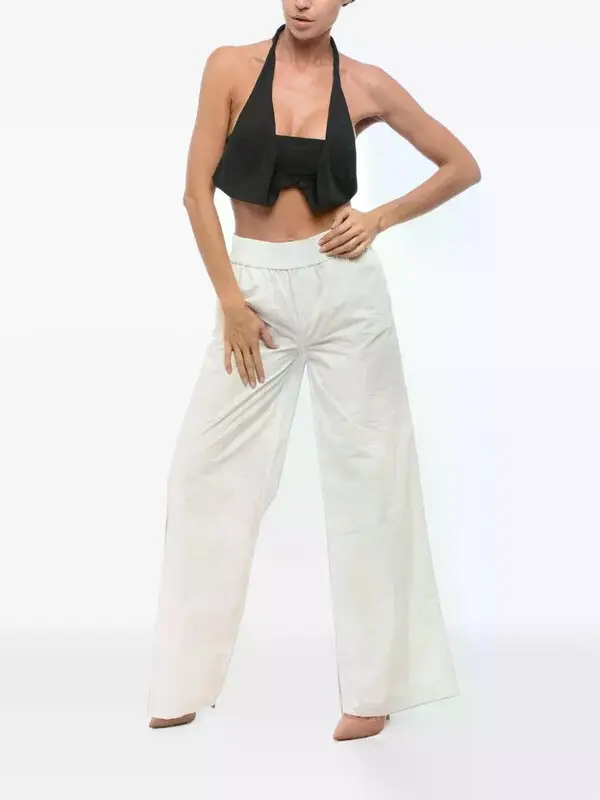 Dsquared2 Lace-up Crop Top
