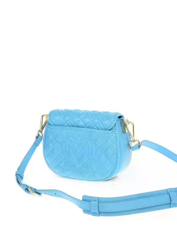 Moschino Quilted Logo-plaque Mini Bag