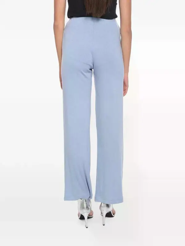 LAMA JOUNI Ribbed Palazzo Pants