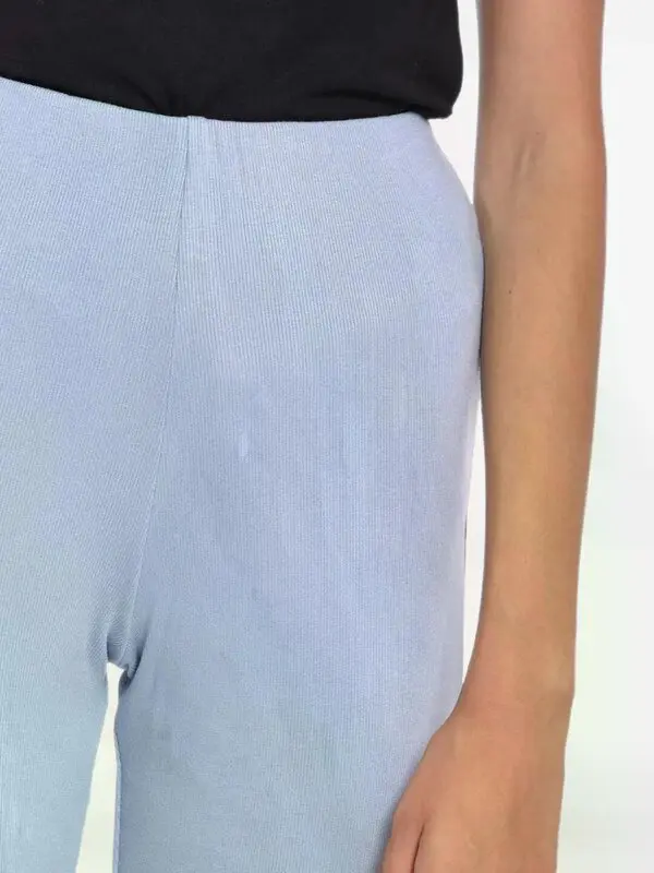 LAMA JOUNI Ribbed Palazzo Pants