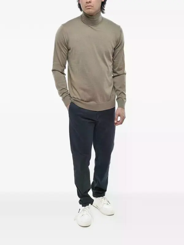 PAOLO PECORA Turtleneck Sweater - Neutrals