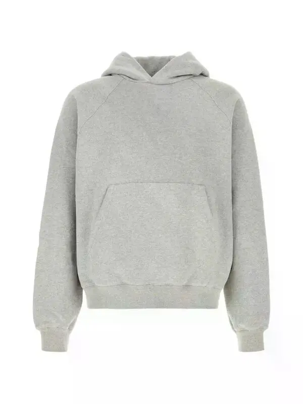 Prada Elbow-patch Hoodie - Grey
