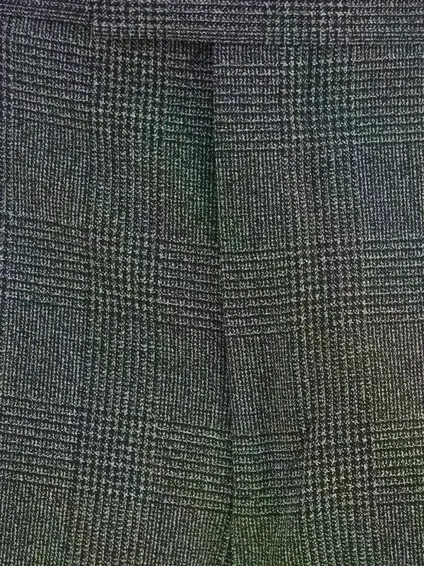 LARDINI Houndstooth-pattern Straight-leg Tailored Trousers