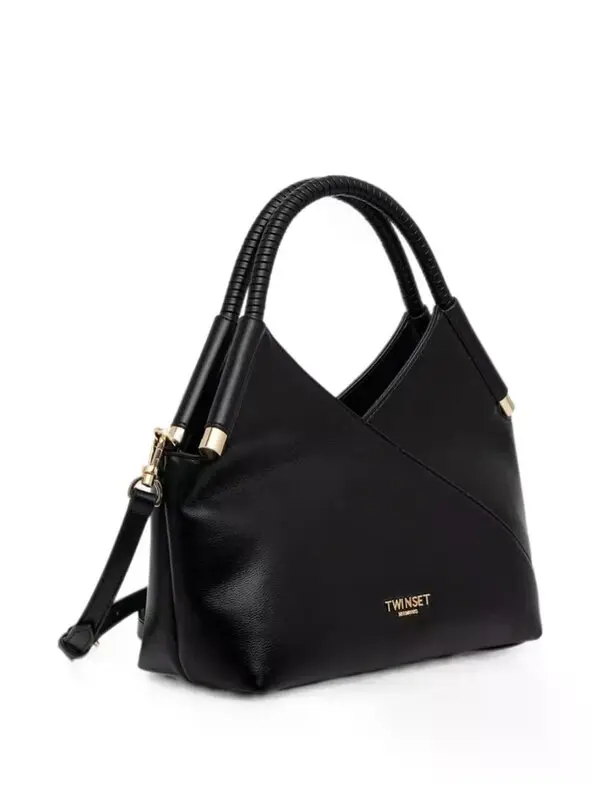 TWINSET Logo-plaque Asymmetric Tote Bag