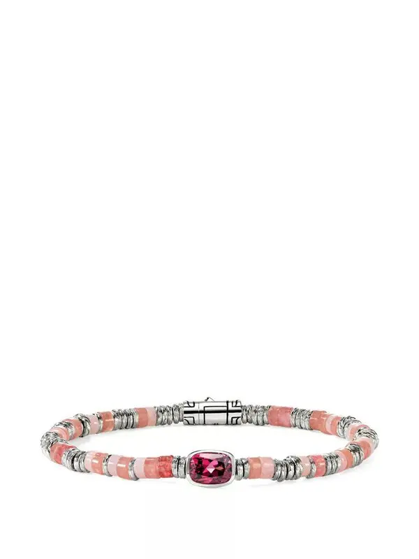 John Hardy Heishi Multi-stone Bracelet - Silver