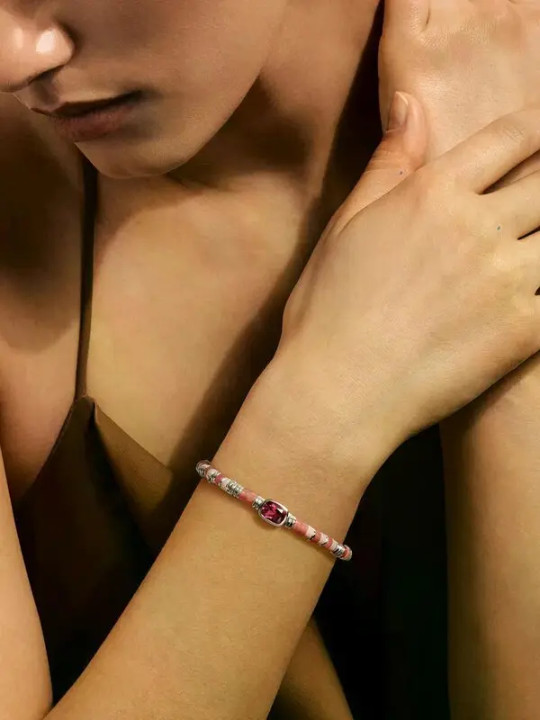 John Hardy Heishi Multi-stone Bracelet