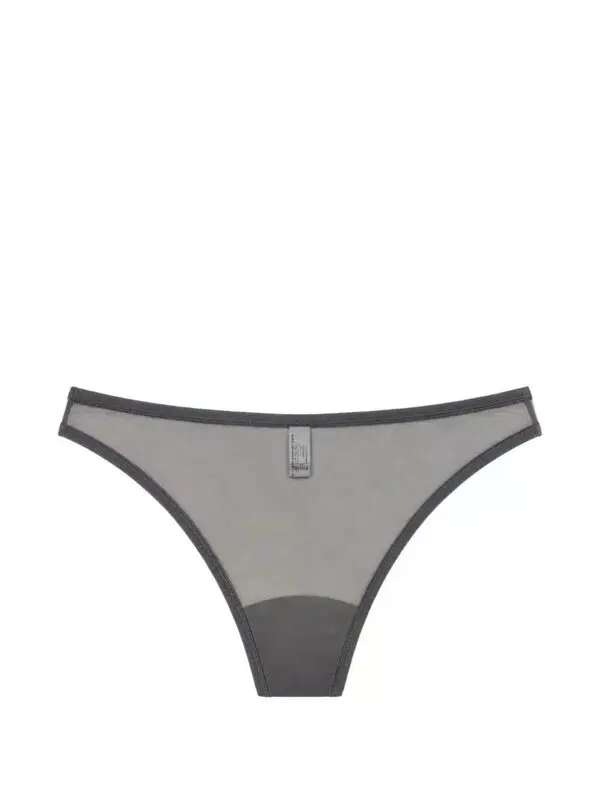 YASMINE ESLAMI Jeanne Mesh Briefs