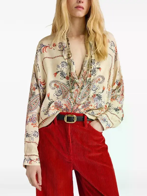 Momoni Pitanga Bis Printed Shirt