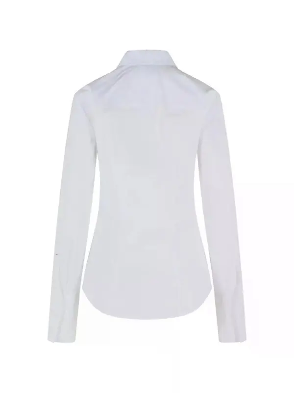 Sportmax Poplin Concealed-buttoning Shirt