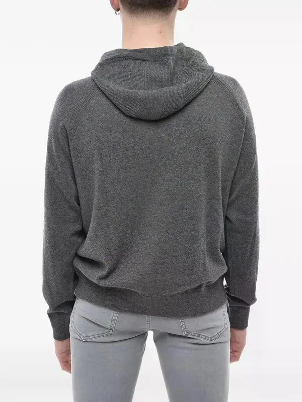 PAOLO PECORA Virgin Wool Hoodie