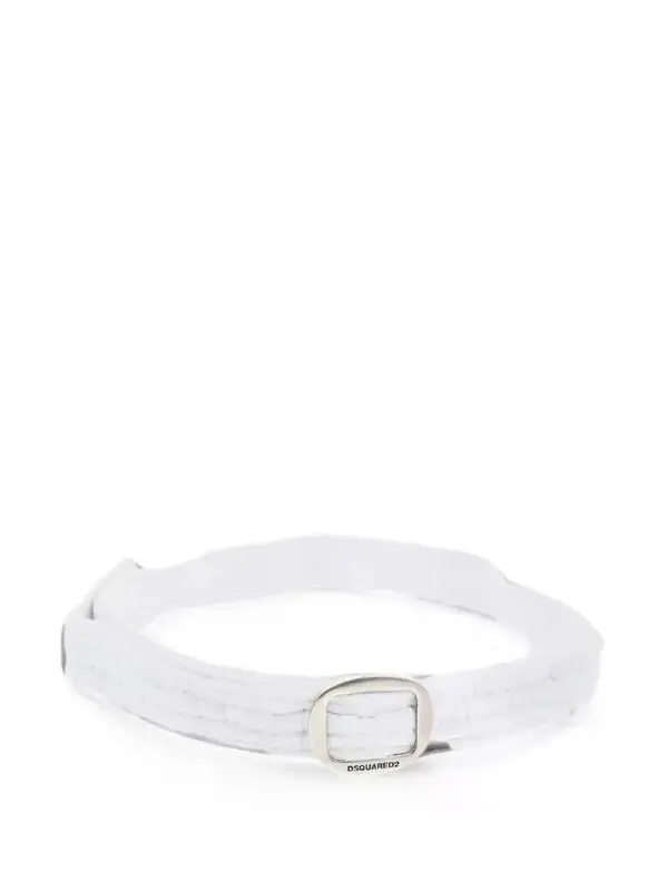 Dsquared2 Cotton Belt - White