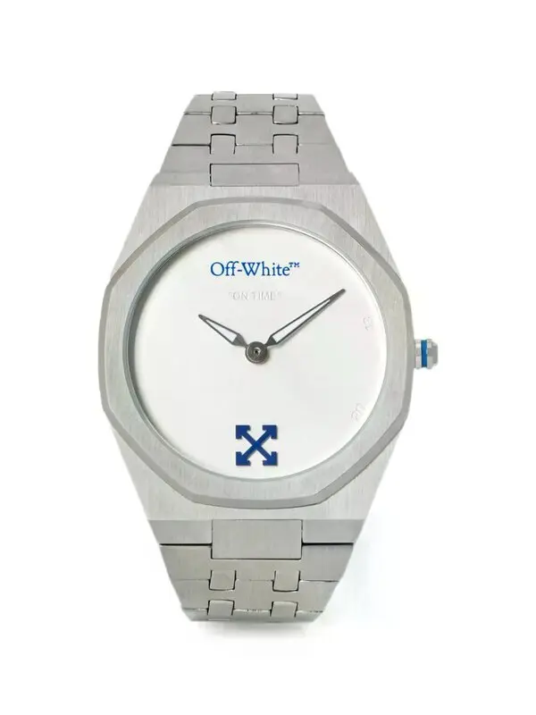 Off-White On Time Octagonal 39mm Watch - White