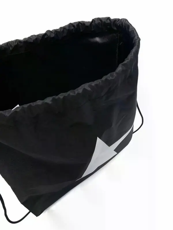 GOLDEN GOOSE Star Collection Drawstring Backpack