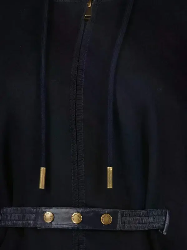 Moncler Hooded Belted Cape