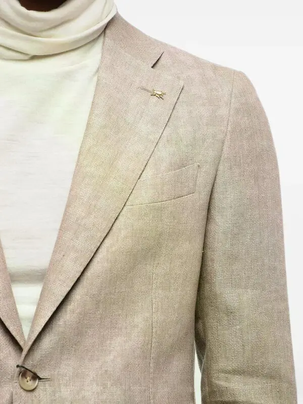 Corneliani Jacquard Single-breasted Blazer
