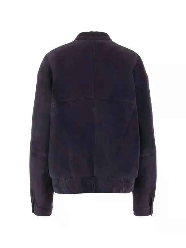 Giorgio Armani Suede Panelled Jacket