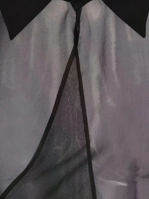 Yohji Yamamoto Asymmetric Printed Shirt