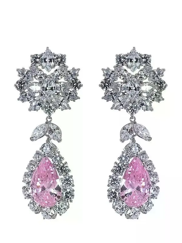 FANTASIA BY DESERIO Cluster Drop Earrings