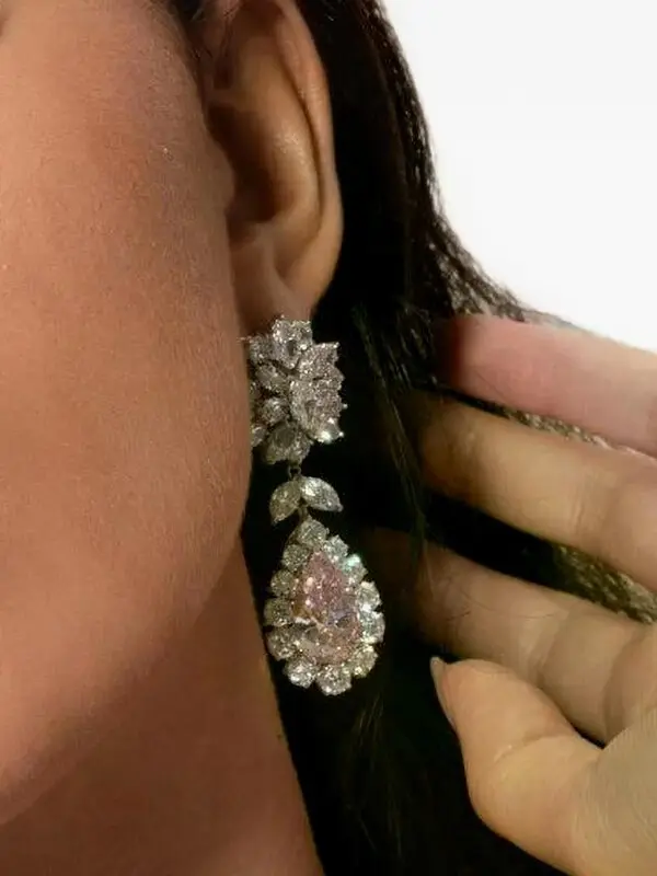 FANTASIA BY DESERIO Cluster Drop Earrings