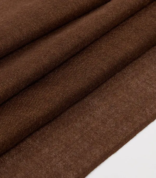 Max Mara Cashmere-silk Fringe Scarf