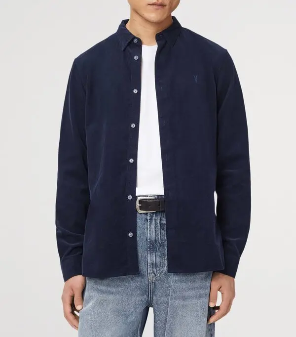 ALLSAINTS Cotton Corduroy Birchwood Shirt