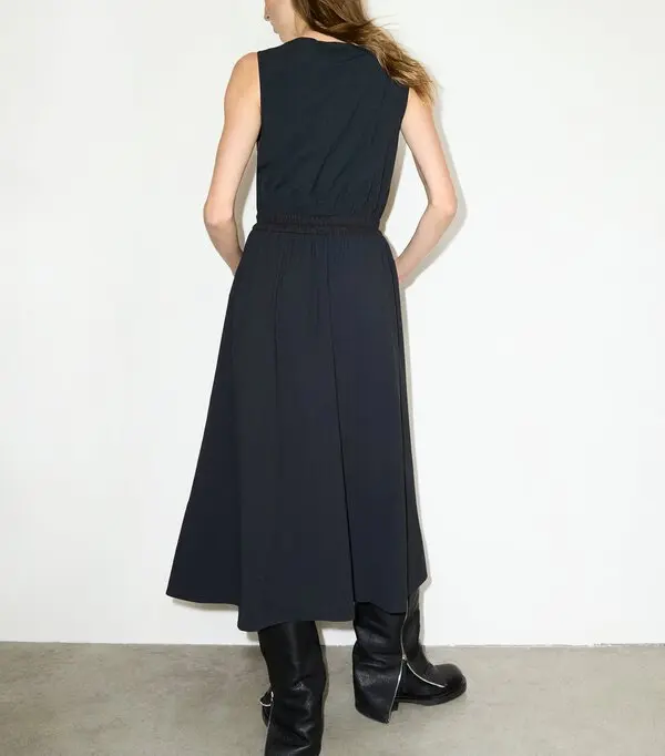 Max & Co. Jersey Zip Midi Dress