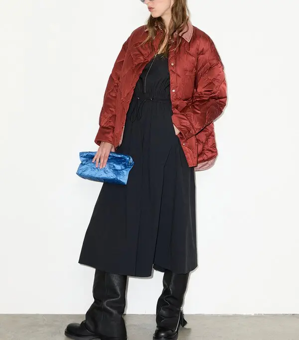 Max & Co. Jersey Zip Midi Dress