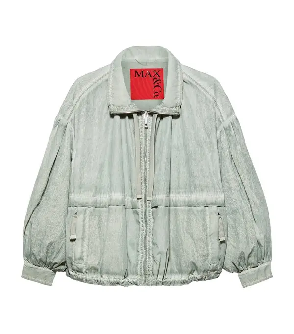 Max & Co. Oversized Zip-up Jacket - Green