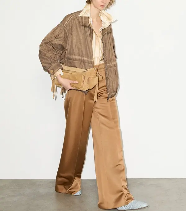 Max & Co. Satin Wide-leg Trousers
