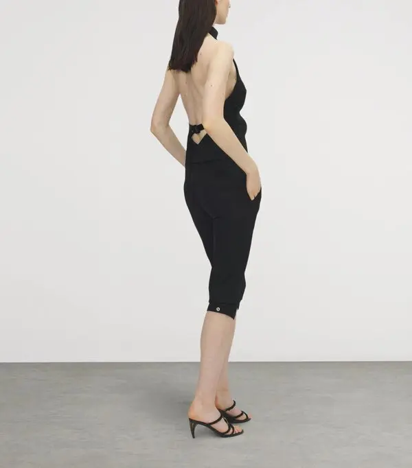 Alexander McQueen Wool Halterneck Top