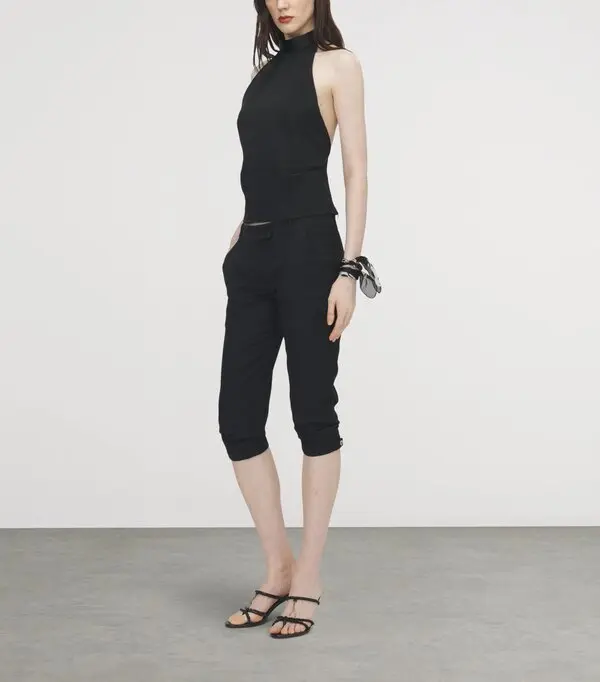 Alexander McQueen Wool Halterneck Top